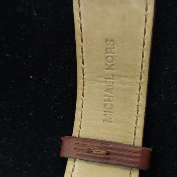 Michael Kors | Accessories | Michael Kors Parker Brown Leather ...